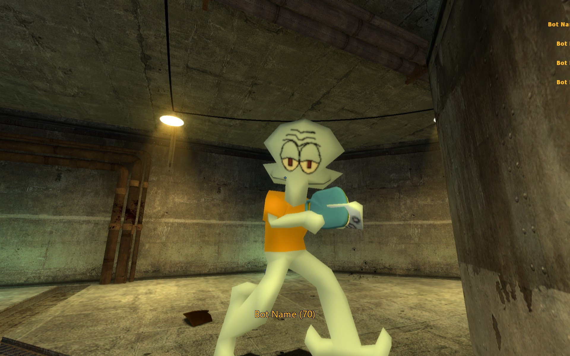 3D:OO Squidward (Male_03) Mod for Half-Life 2: Deathmatch | HL2:DM Mods