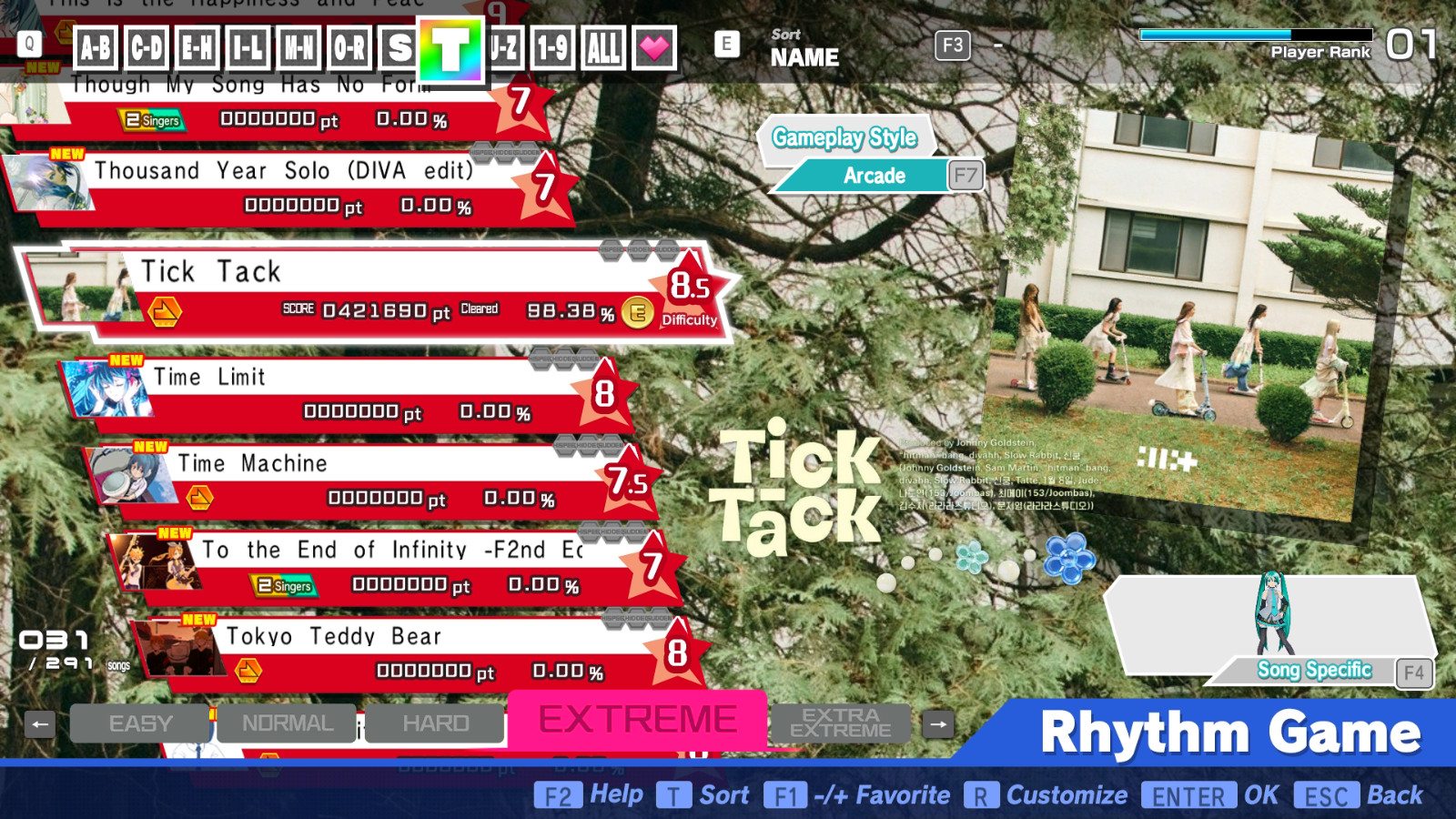 ILLIT - "Tick Tack" Extreme Chart (★8.5) Mod for Hatsune Miku: Project ...