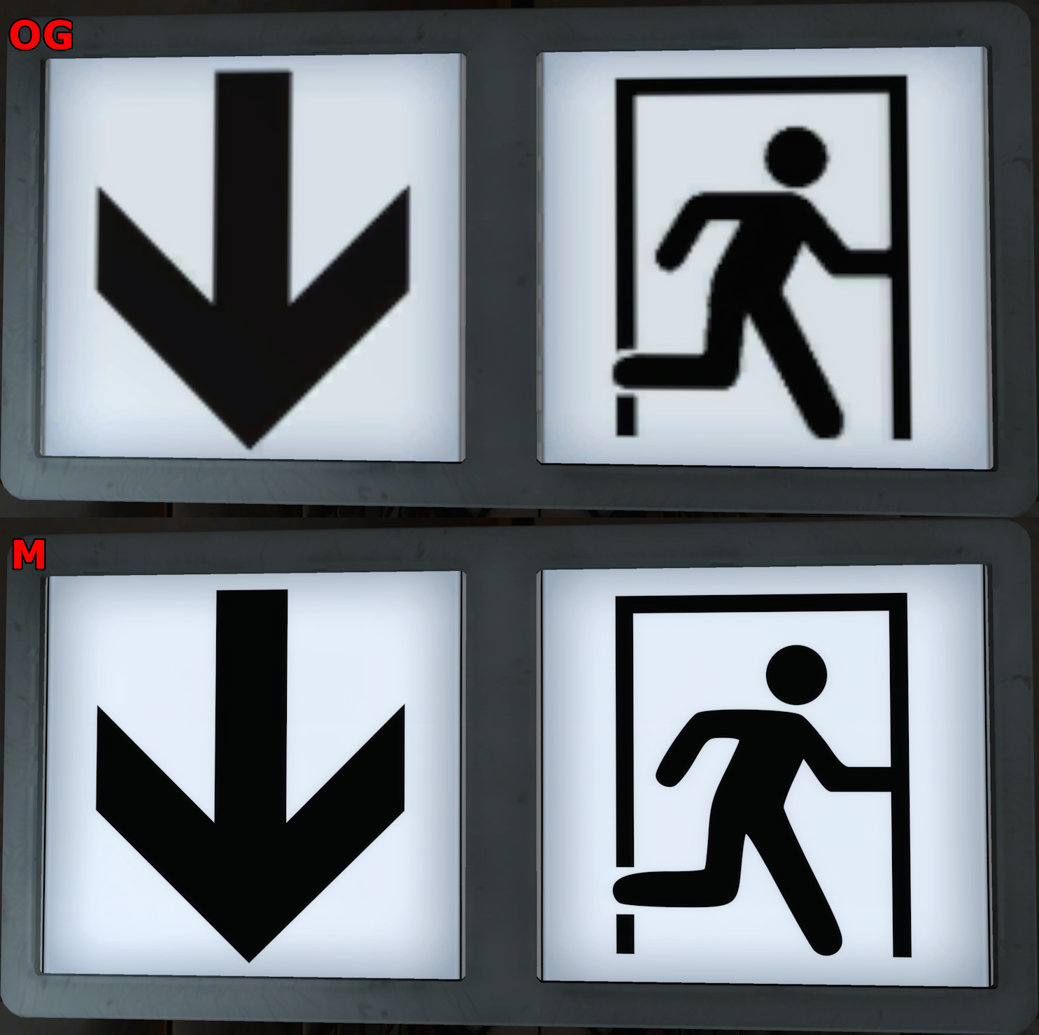 Portal (+Prelude) 4K Vectored Signs Mod for Portal | PRTL Mods