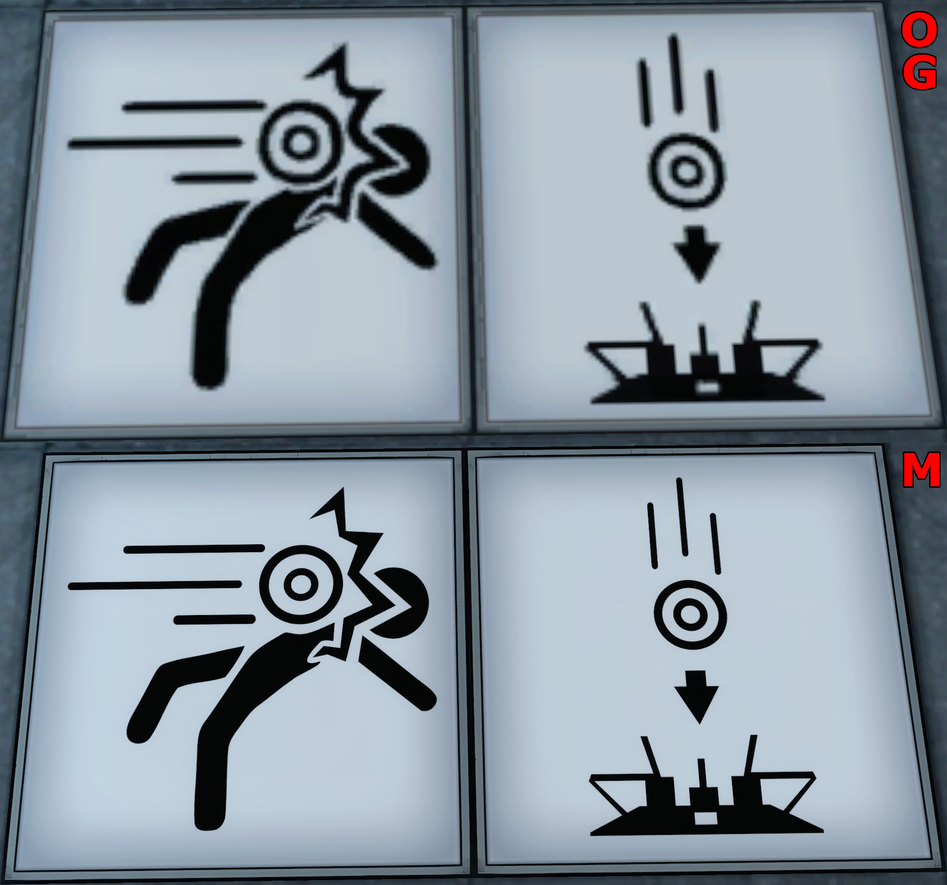 Portal (+Prelude) 4K Vectored Signs Mod for Portal | PRTL Mods