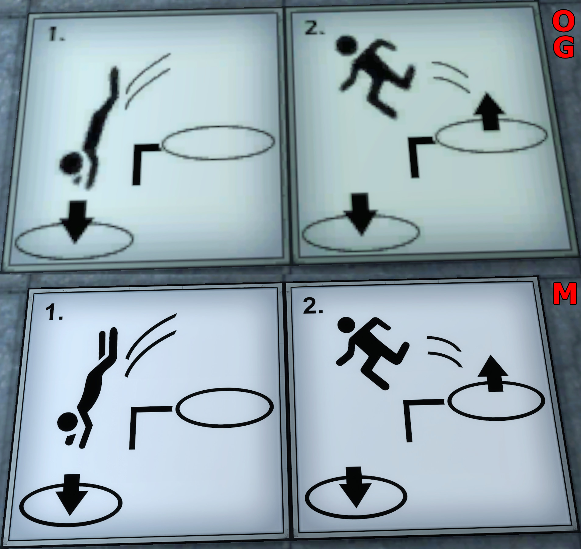 Portal (+Prelude) 4K Vectored Signs Mod for Portal | PRTL Mods