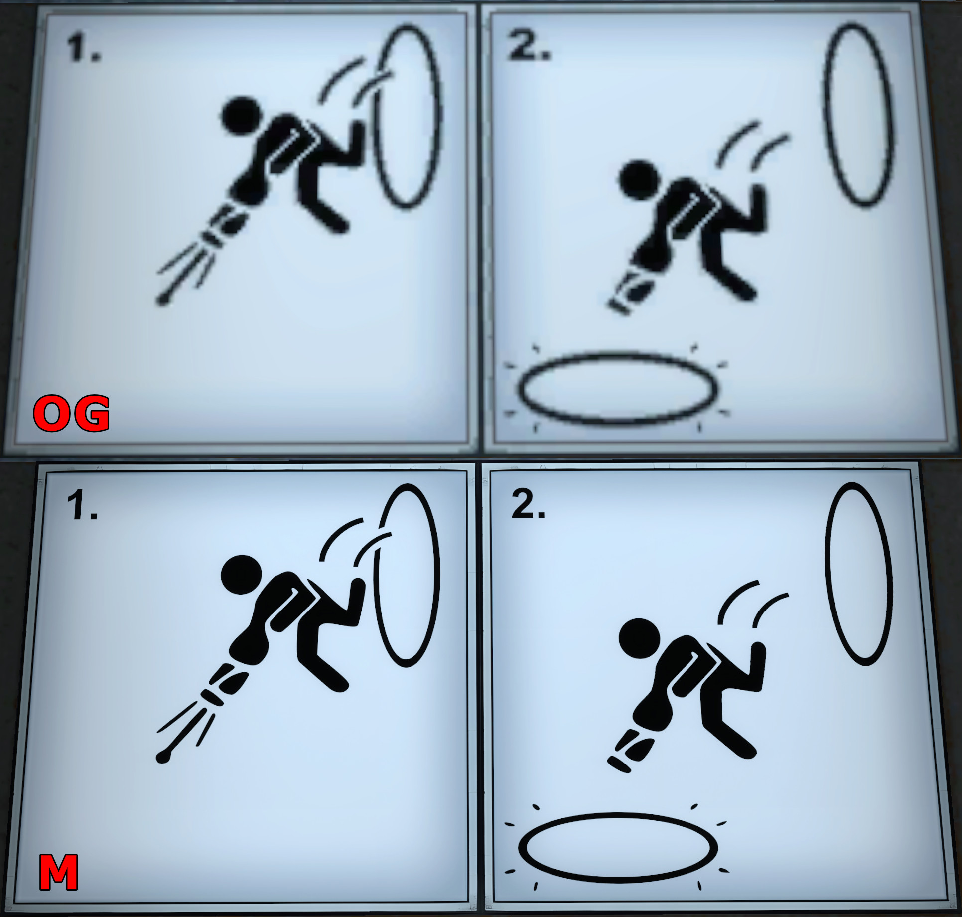 Portal (+Prelude) 4K Vectored Signs Mod for Portal | PRTL Mods