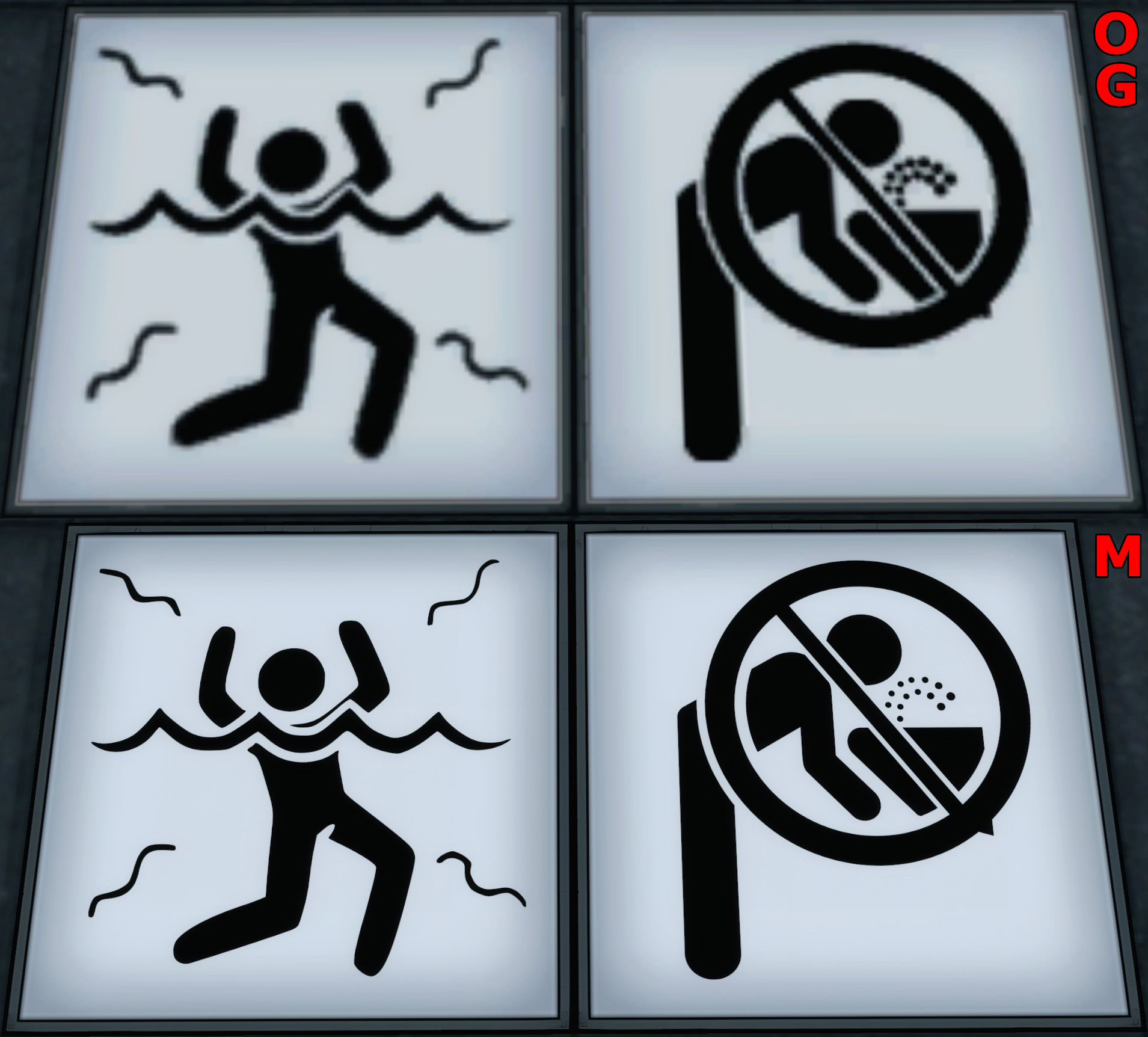 Portal (+Prelude) 4K Vectored Signs Mod for Portal | PRTL Mods