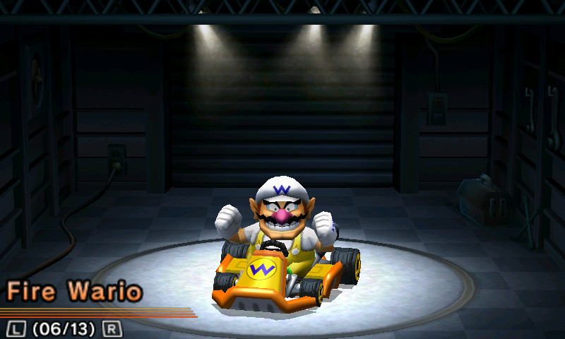 Fire Wario Mod for Mario Kart 7 | MK7 Mods