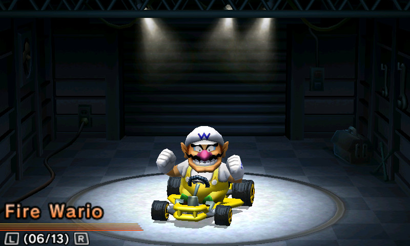 Fire Wario Mod for Mario Kart 7 | MK7 Mods