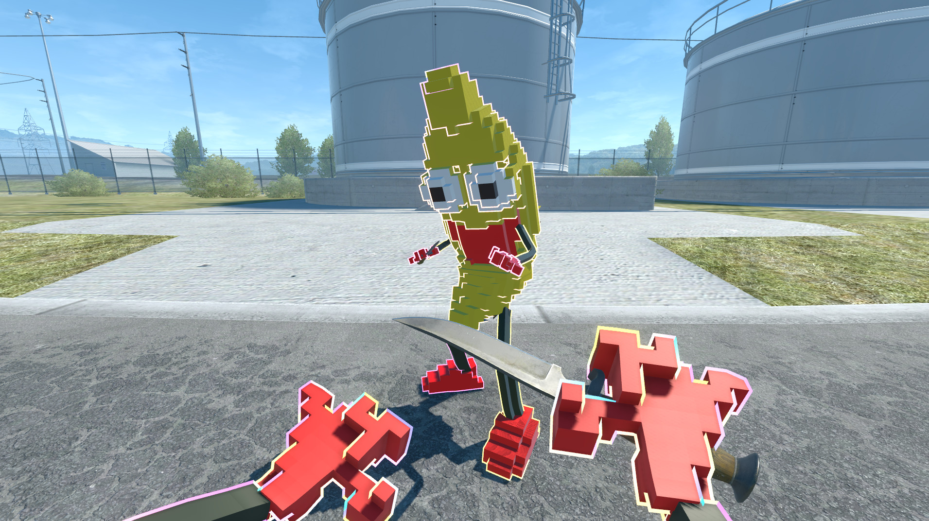 Cube Banana Player Model Mod for Counter-Strike 2 | CS2 Mods