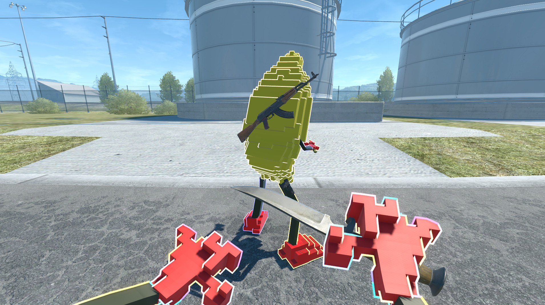 Cube Banana Player Model Mod for Counter-Strike 2 | CS2 Mods