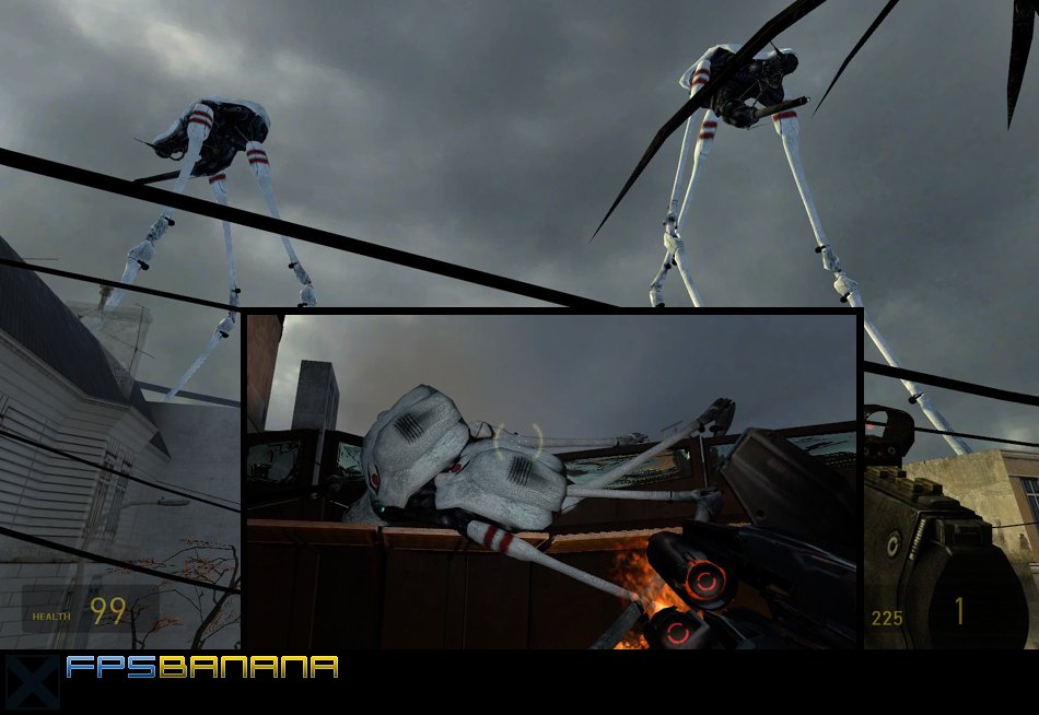 Elite-Style Strider & Scanner Mod for Half-Life 2 | HL2 Mods