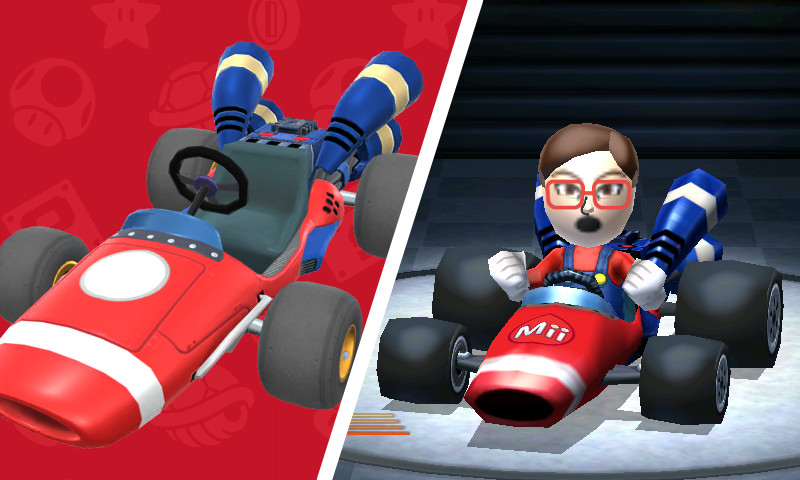 Red B Dasher (Mario Kart Tour) Mod for Mario Kart 7 | MK7 Mods