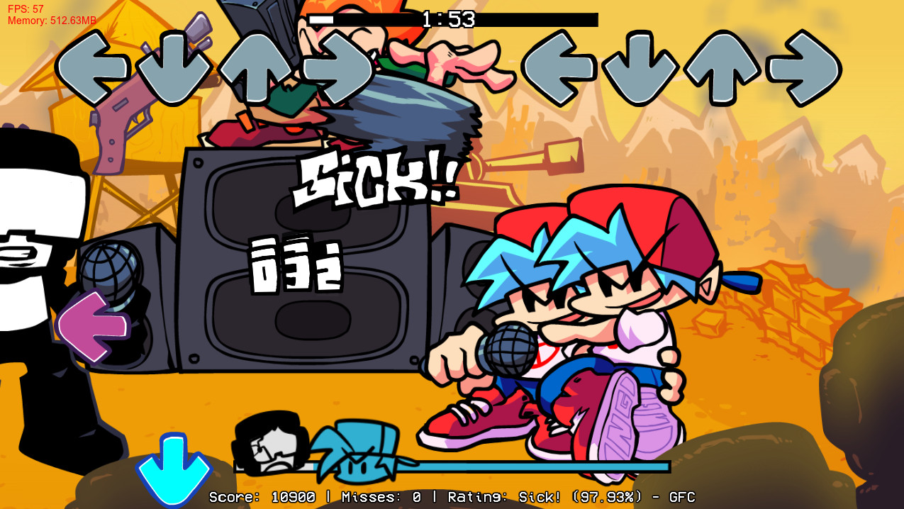 Swapped Week 7 Buddies Mod for Friday Night Funkin' | FNF Mods