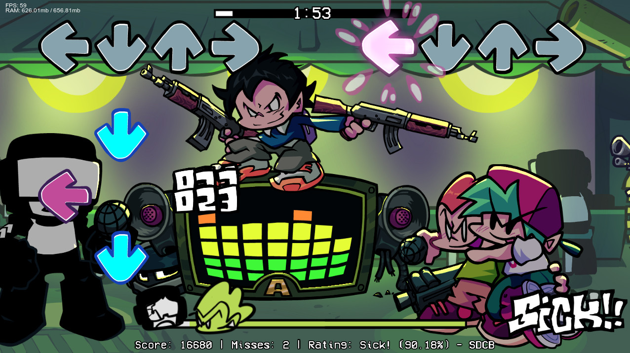 Swapped Week 7 Buddies Mod for Friday Night Funkin' | FNF Mods