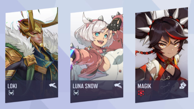 Elphelt over Luna Snow Mod for Marvel Rivals | MR Mods