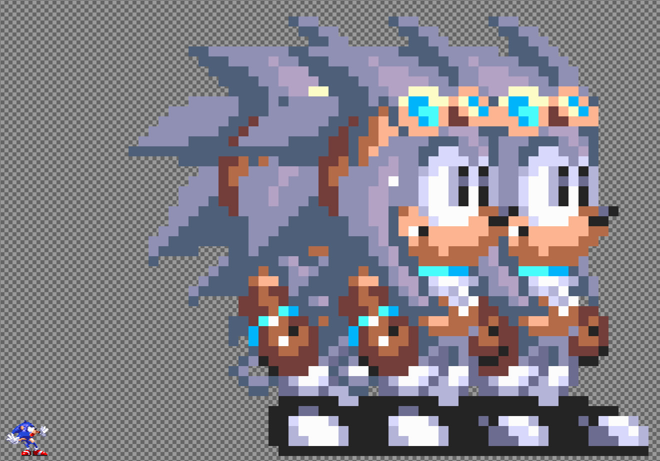 Credits animals customiser Mod for Sonic 3 A.I.R. | S3AIR Mods