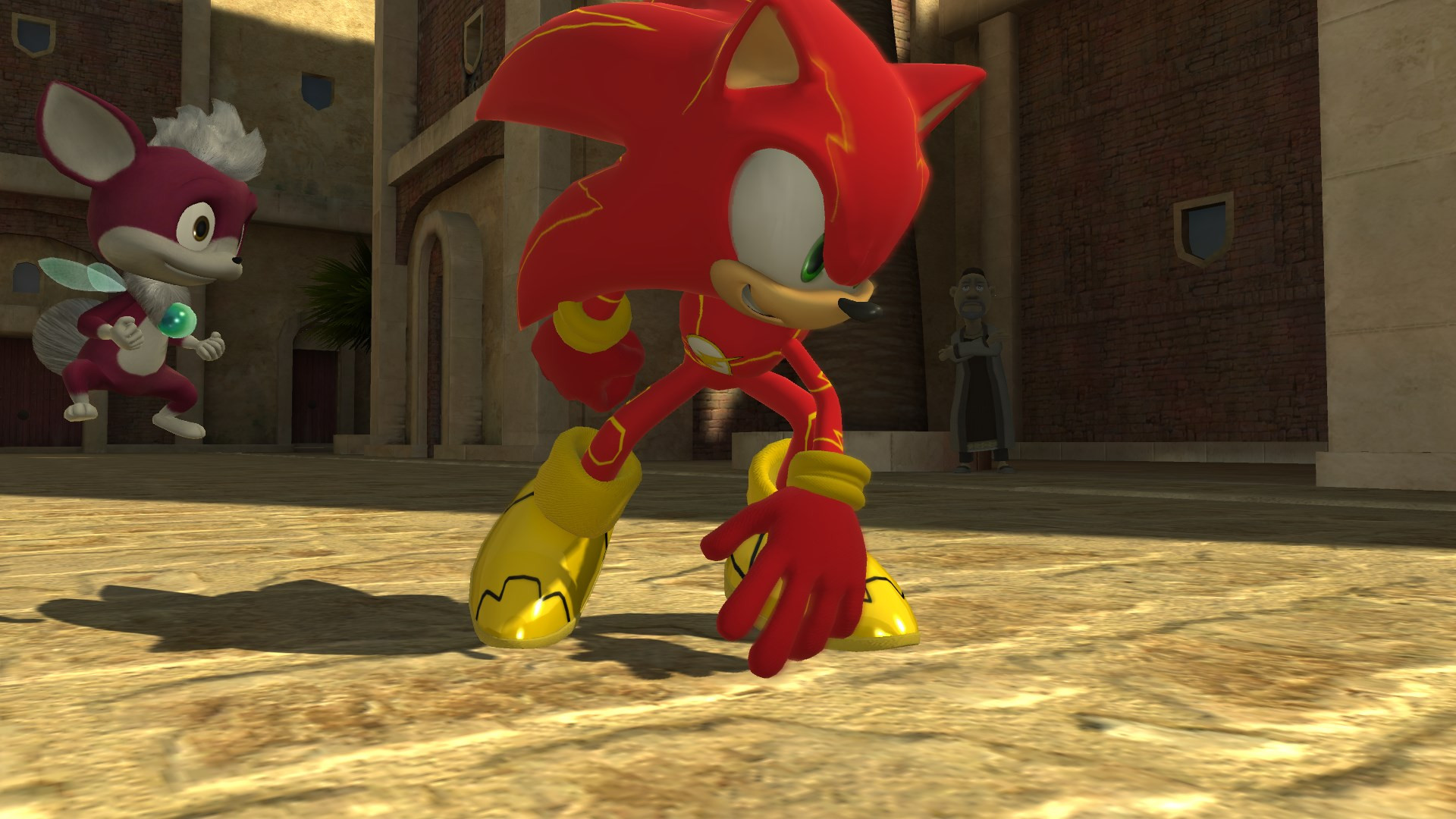 Flash Sonic | DC x Sonic Crossover Mod for Unleashed Recompiled | UR Mods