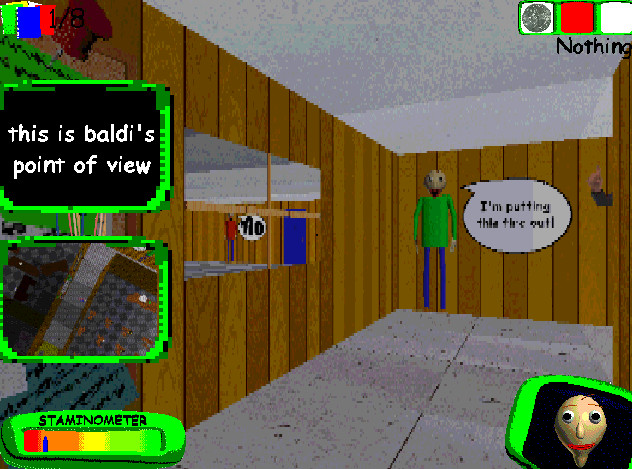 Baldi's (Retro) Basics Mod for Baldi's Basics | Baldi Mods