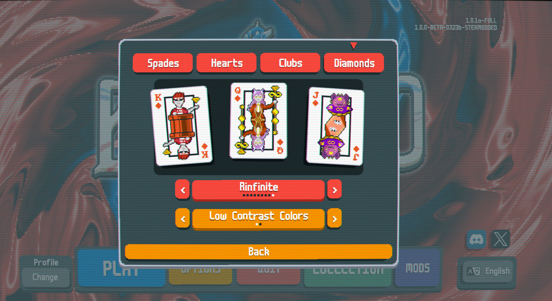 Rinfinite Face Cards Deck Mod for Balatro | Balatro Mods