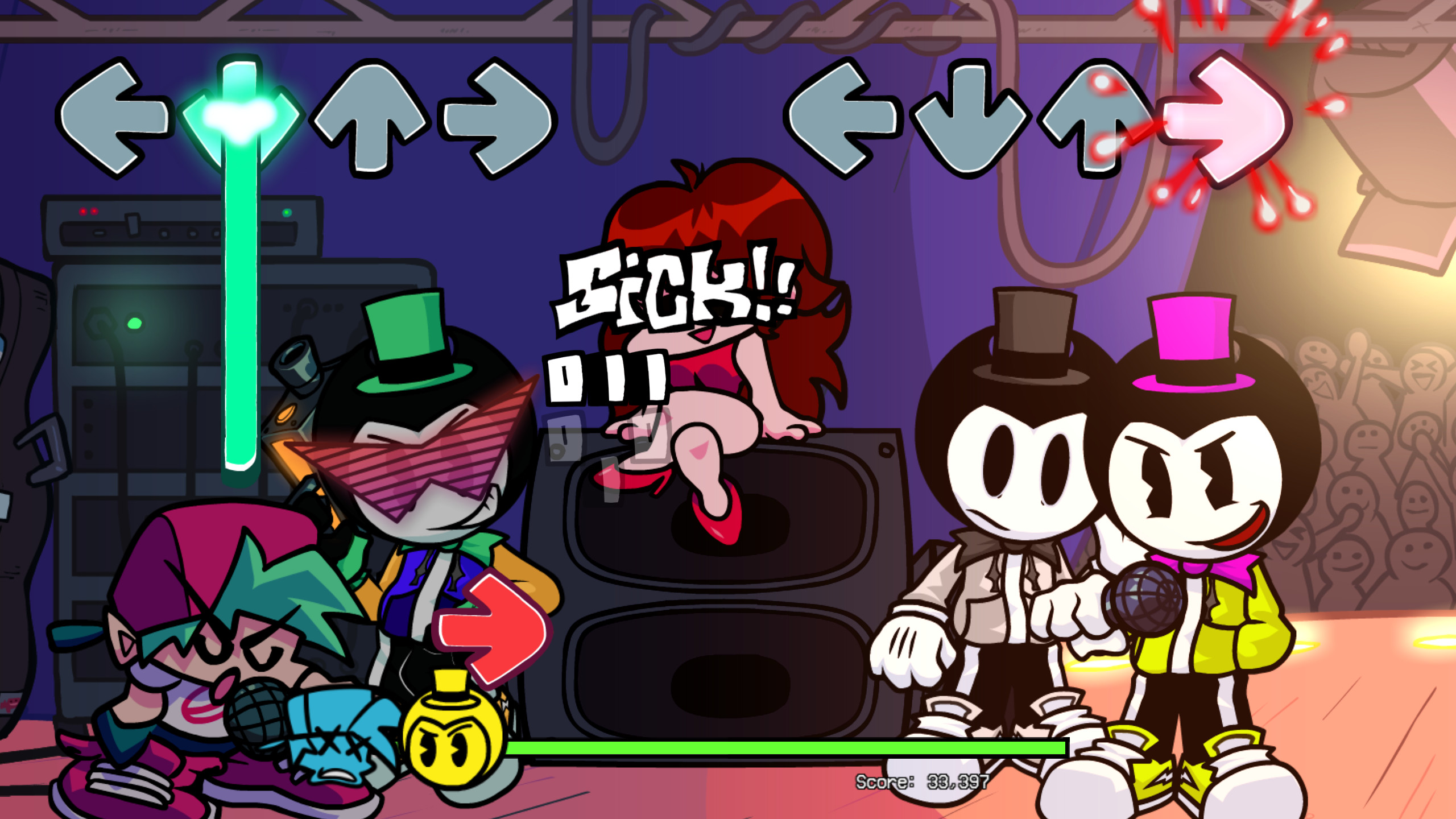 [1.1.4] FNF Project VOF: Fred Mixes Mod for Friday Night Funkin' | FNF Mods