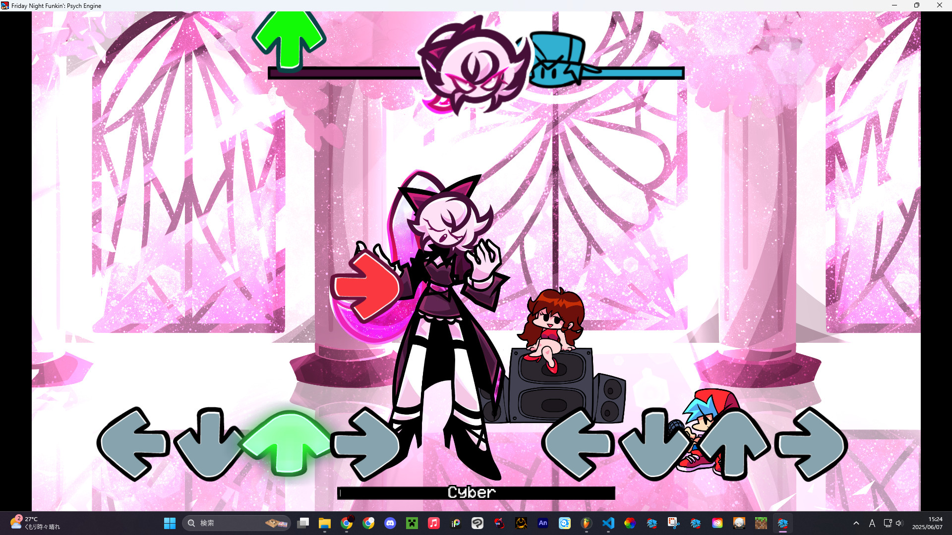 Colorful Girls Mod for Friday Night Funkin' | FNF Mods