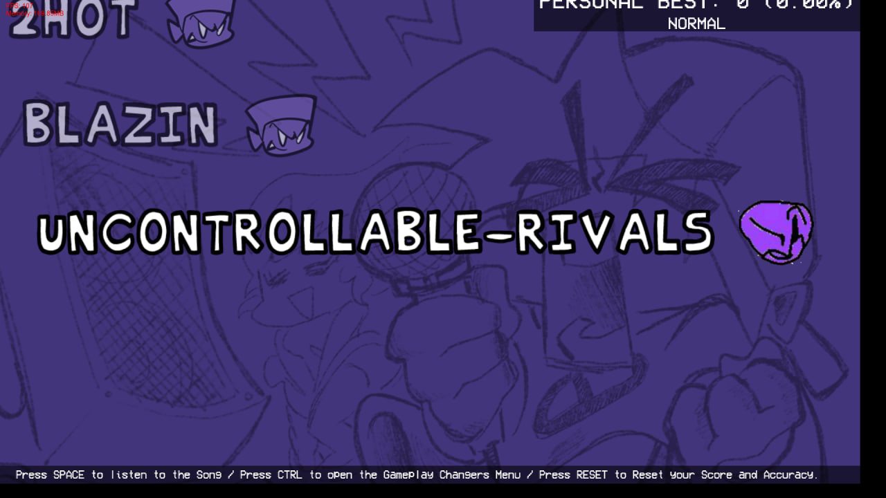 XanderMix: Uncontrollable Rivals build Mod for Friday Night Funkin ...
