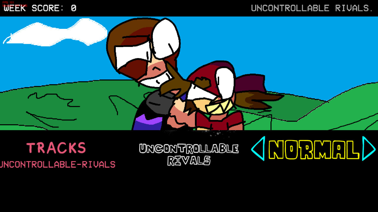XanderMix: Uncontrollable Rivals build Mod for Friday Night Funkin ...