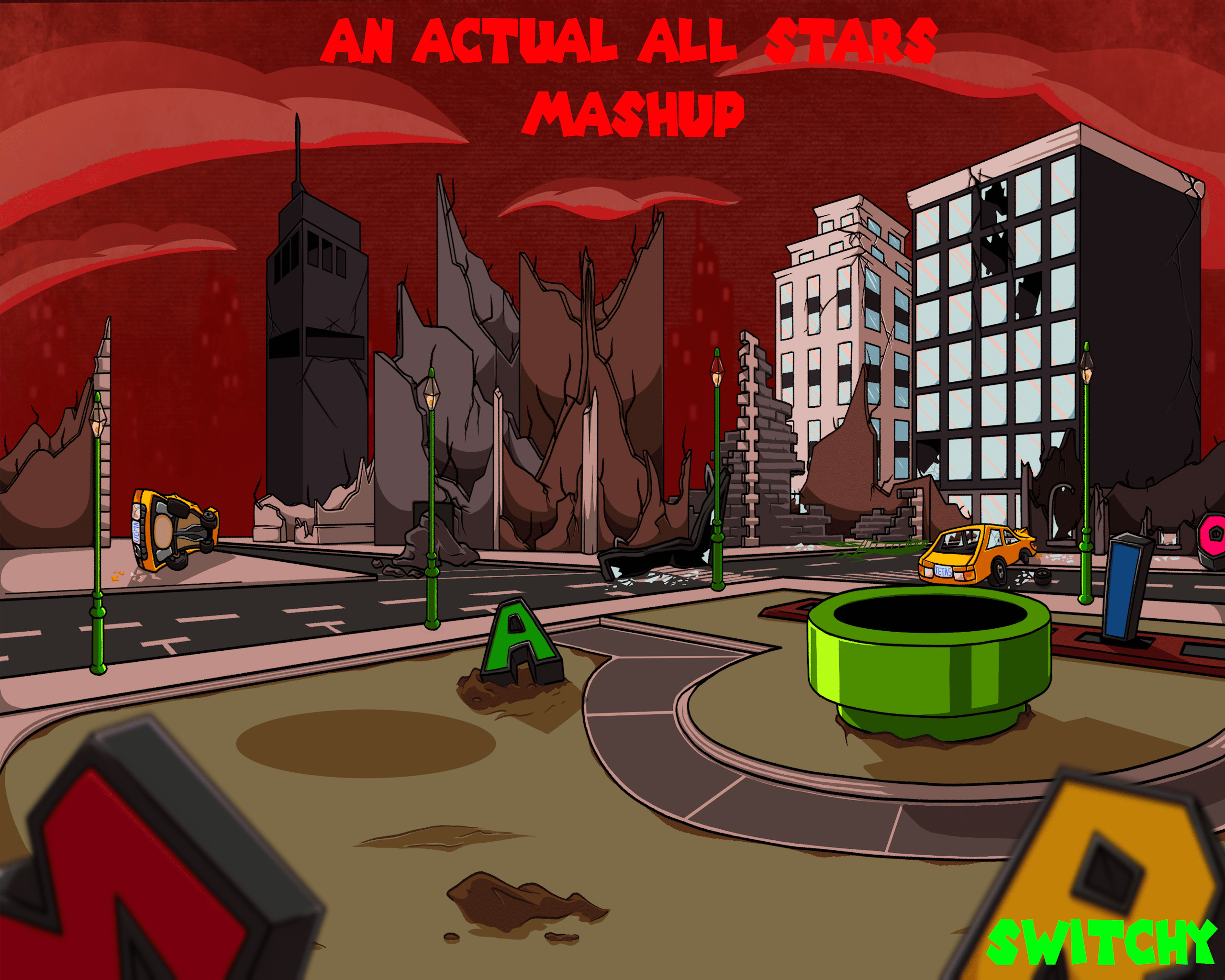 An ACTUAL All Stars Mashup Mod for Friday Night Funkin' | FNF Mods