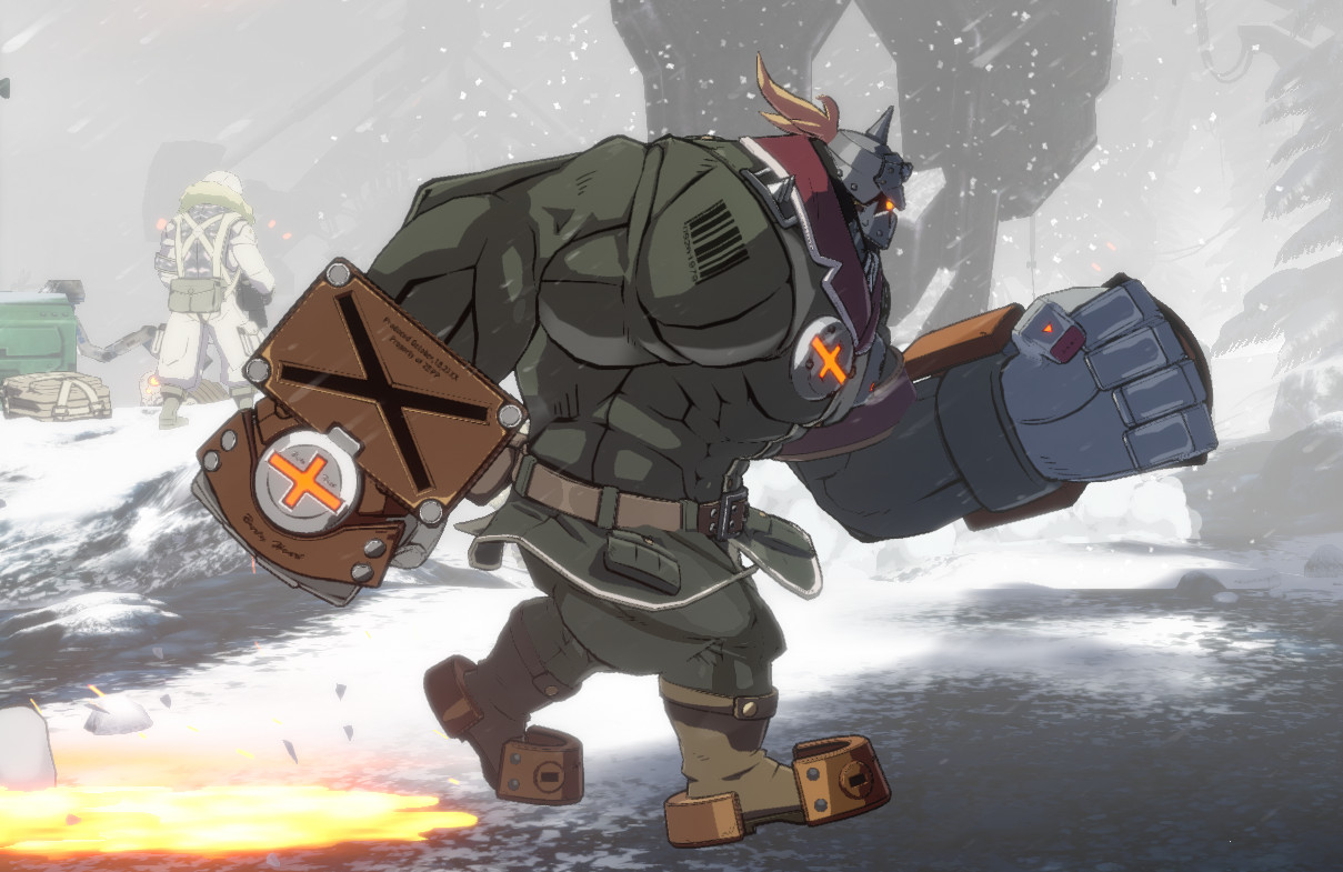 Run animation on Hammerfall Mod for GUILTY GEAR -STRIVE- | GGST Mods