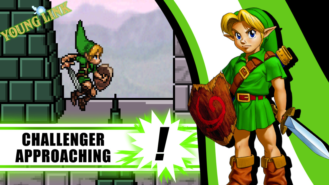 Young Link (The Legend of Zelda) SSBC/CMCS Mod for Super Smash Bros ...