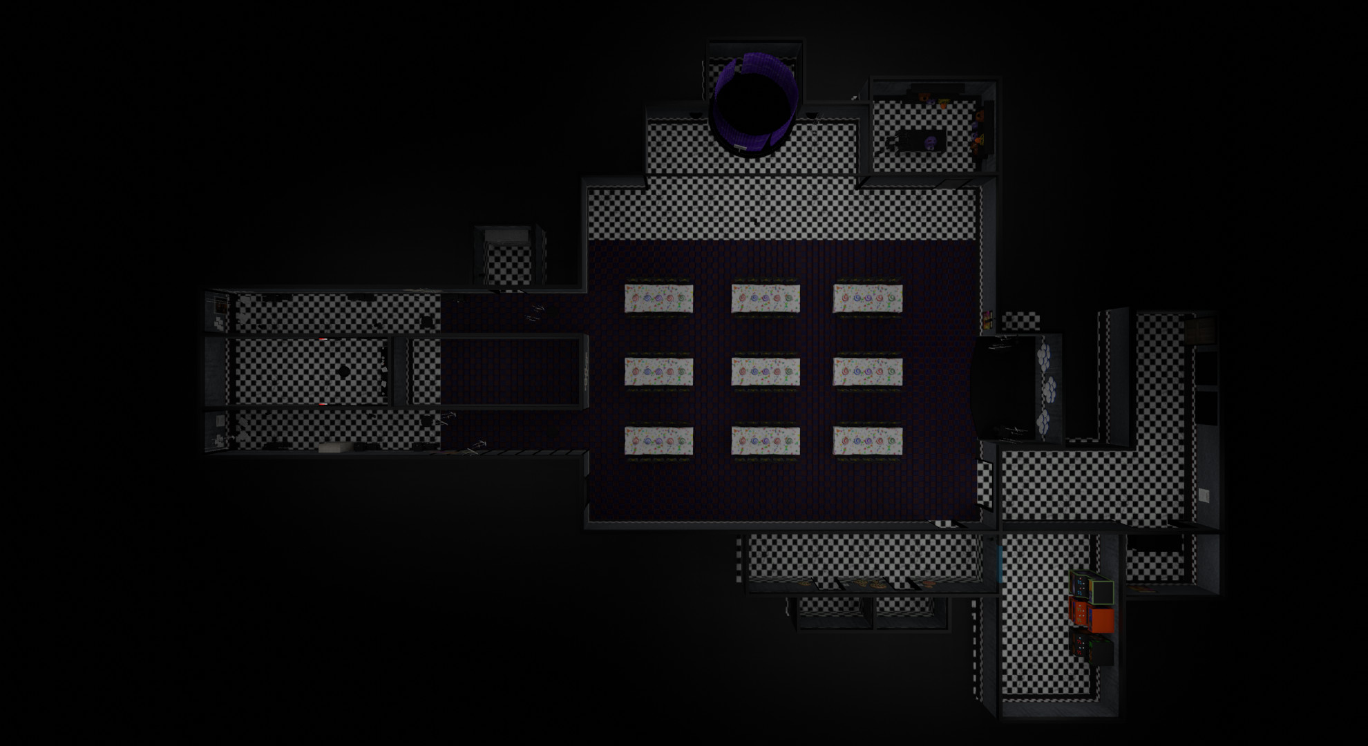 Fnaf 1 Stage Mod for Party Project | PProject Mods