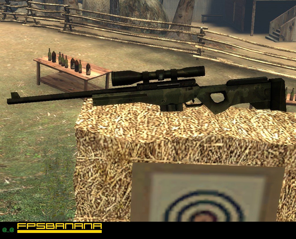 Forest Camo AWP [Counter-Strike: Source] [Mods]