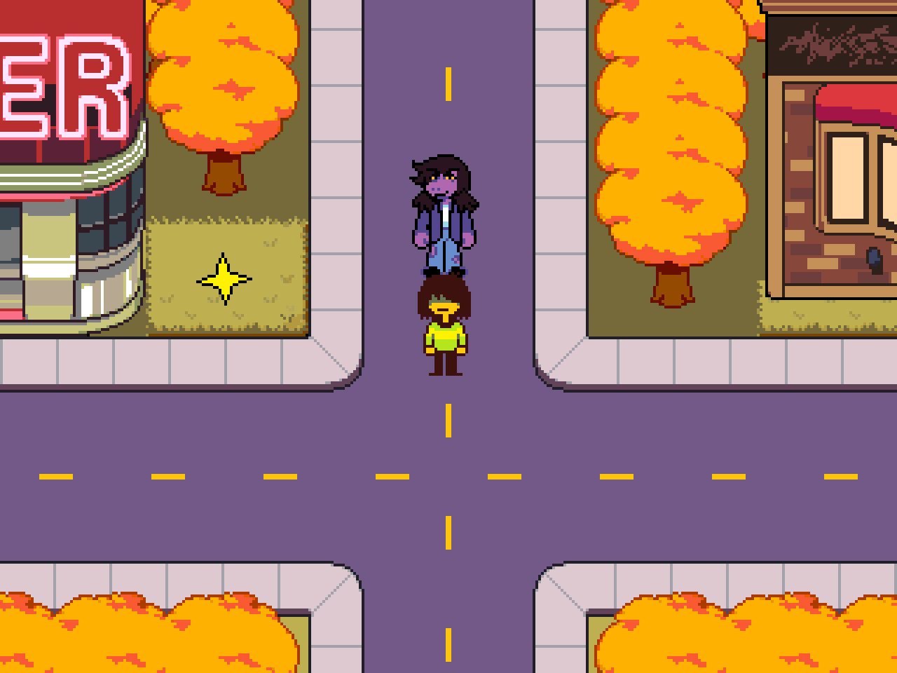 Undertale Save Point in Lightworld Mod for Deltarune | DR Mods