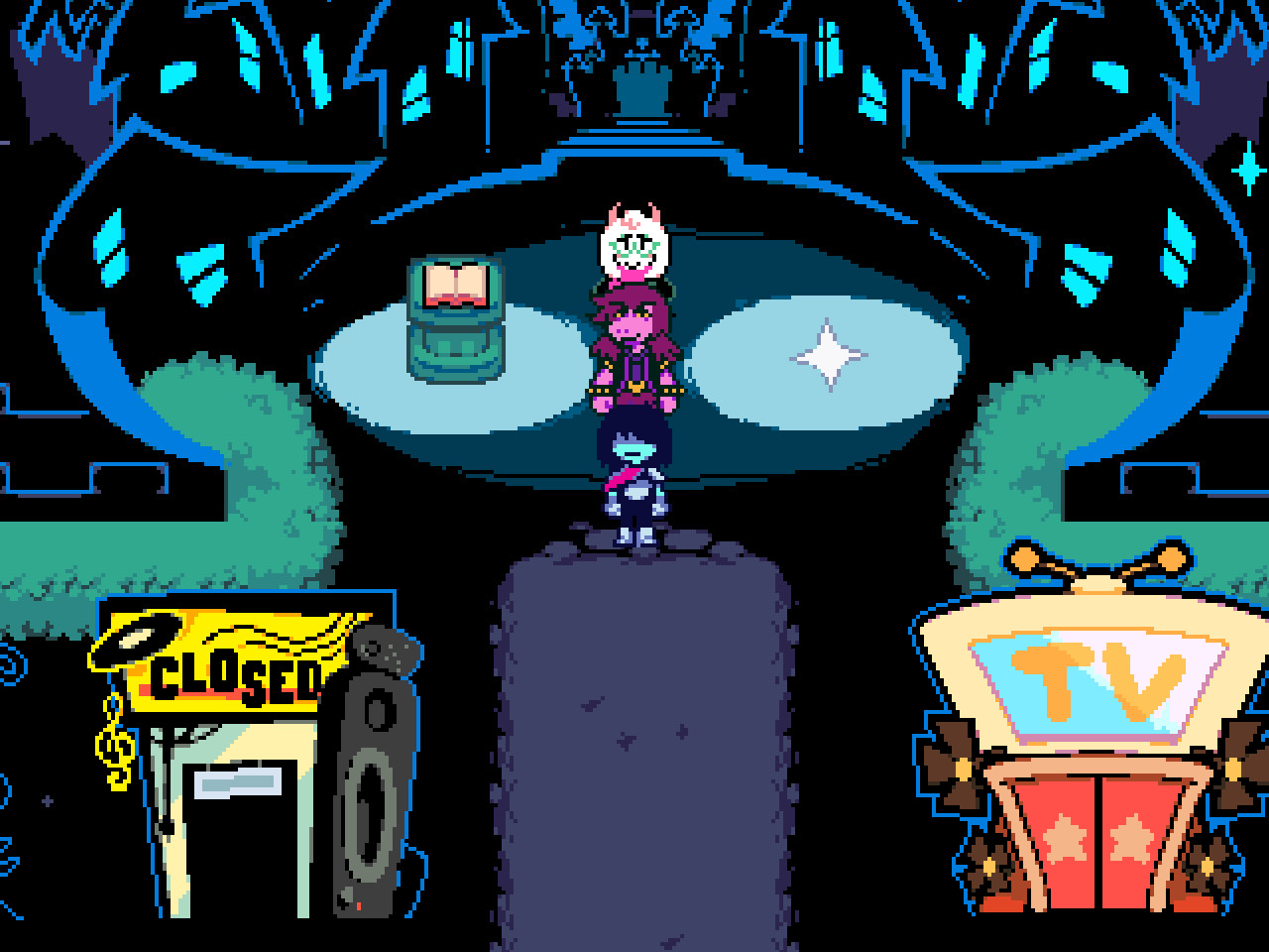 Undertale Save Point in Lightworld Mod for Deltarune | DR Mods