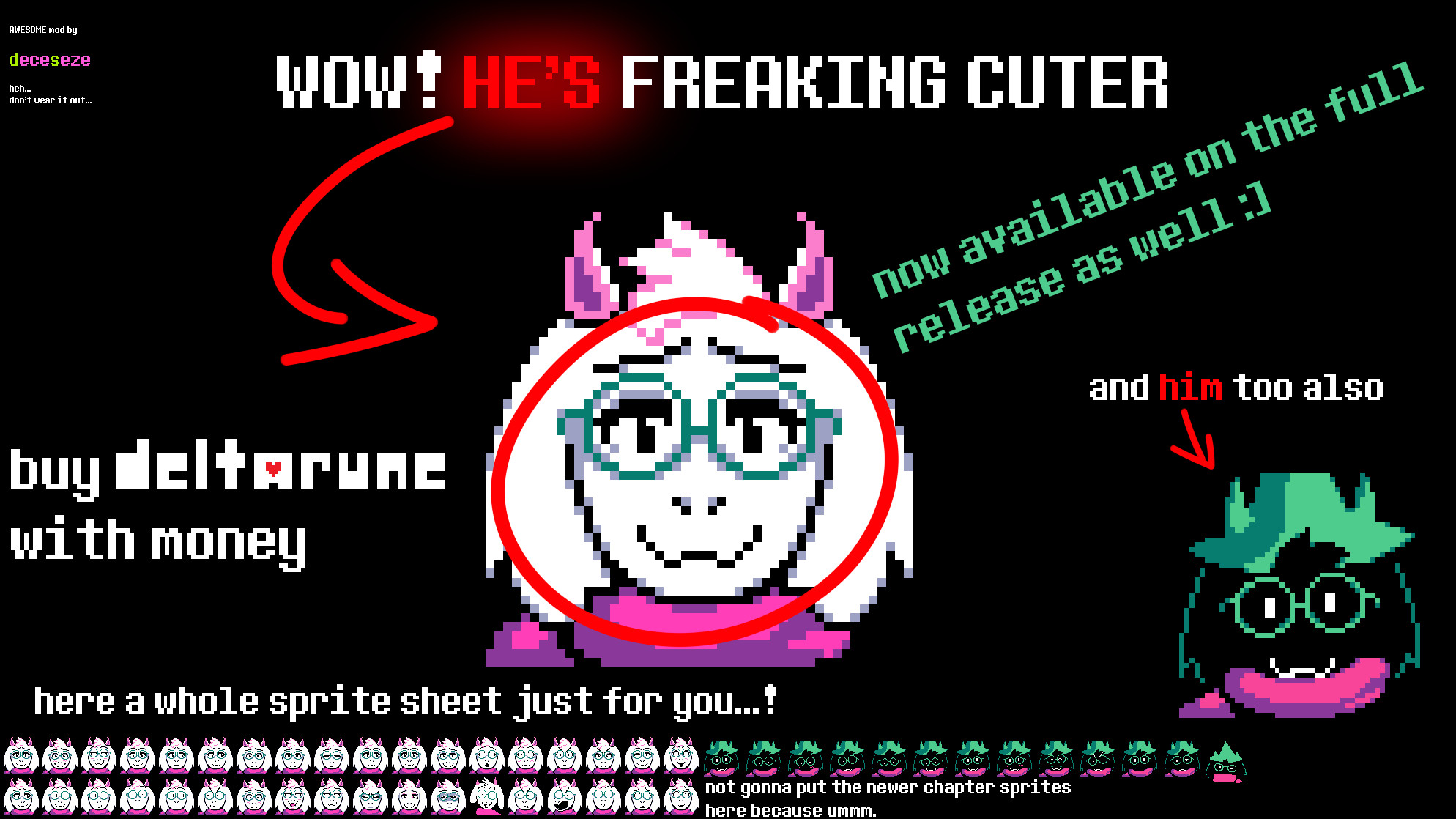 Ralsei Standardization Project Mod for Deltarune | DR Mods