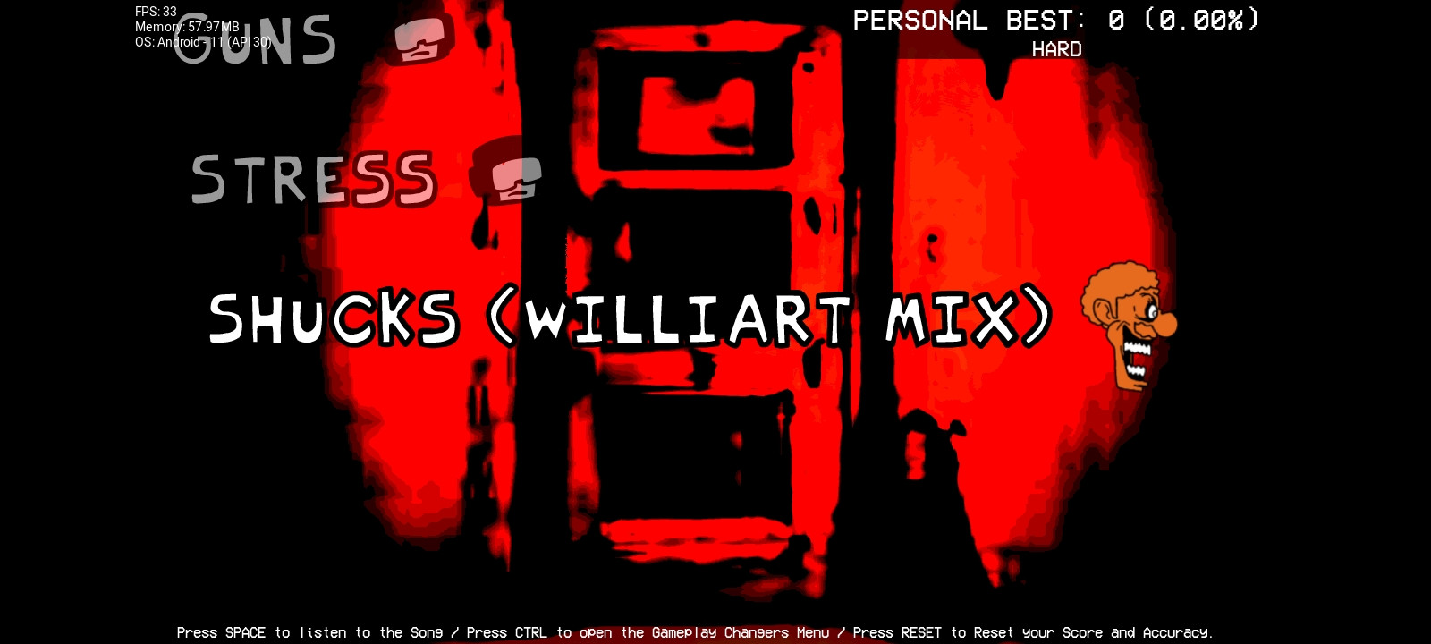 Shucks (Willart-Mix) FanMade Mod for Friday Night Funkin' | FNF Mods