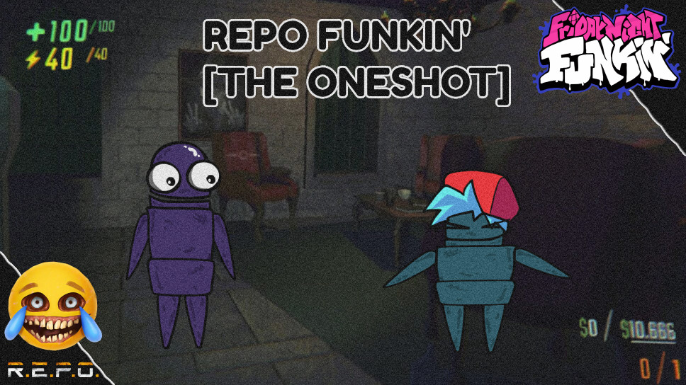 REPO FUNKIN' - [THE ONESHOT] Mod for Friday Night Funkin' | FNF Mods