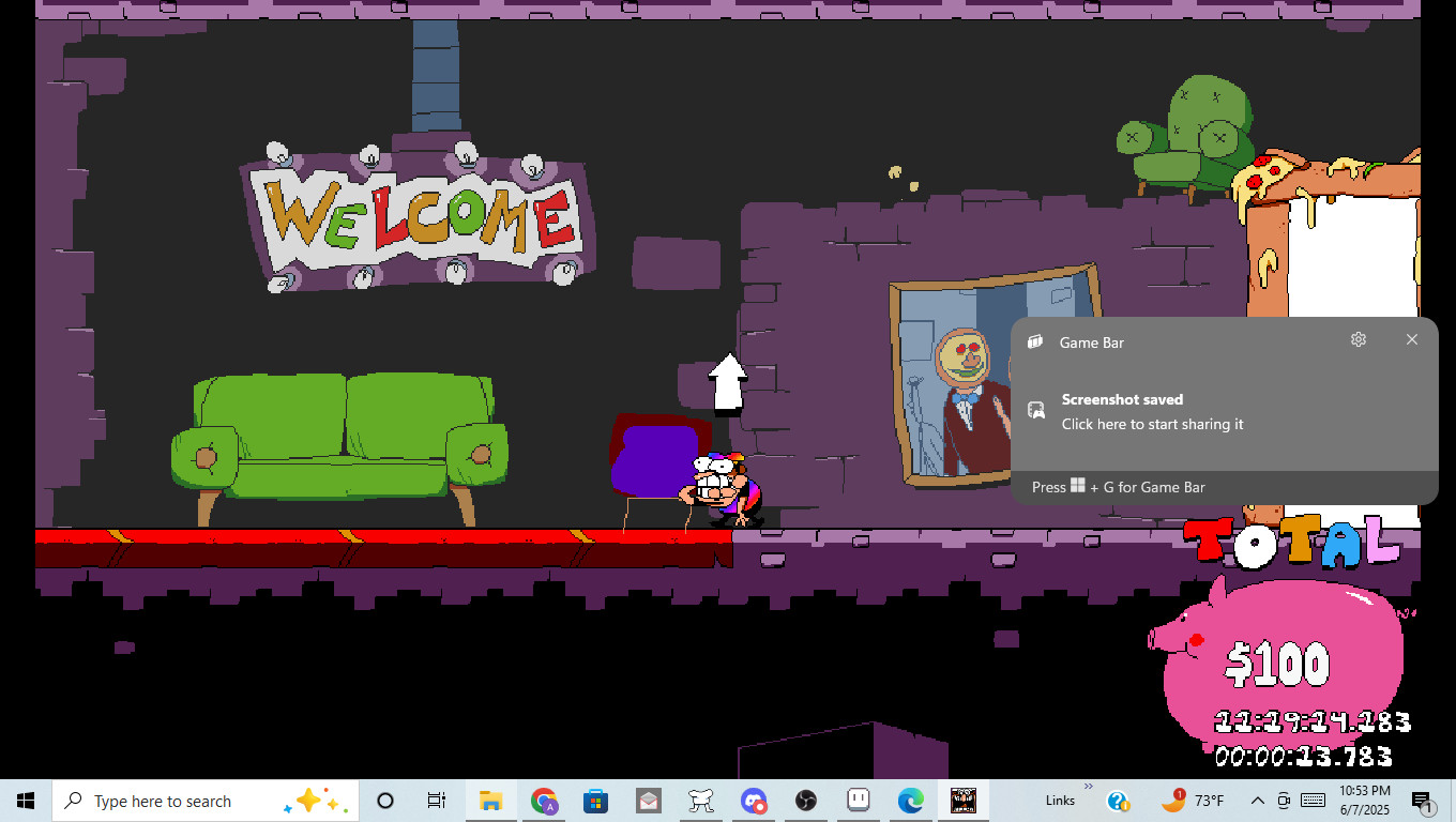 Lap Hell Pizza Pursuit: Low Budget Edition Mod for Pizza Tower | PT Mods