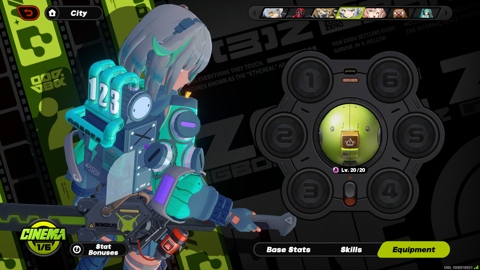 Thin Mint Anby Mod for Zenless Zone Zero | ZZZ Mods