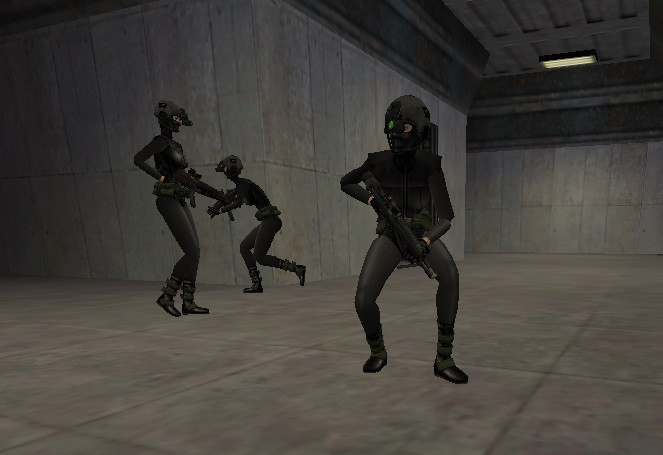 Lost Media Female Assassin MP5 by m3luck3ycharms Mod for Half-Life | HL ...
