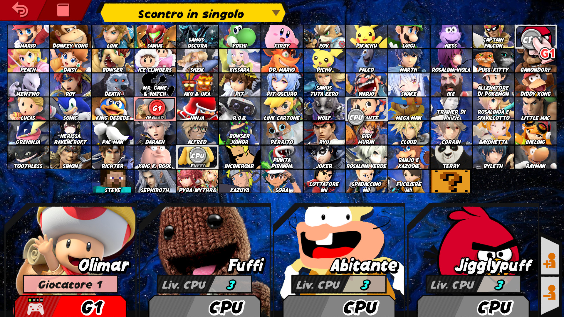 Mario Kart World Font Mod for Super Smash Bros. Ultimate | SSBU Mods