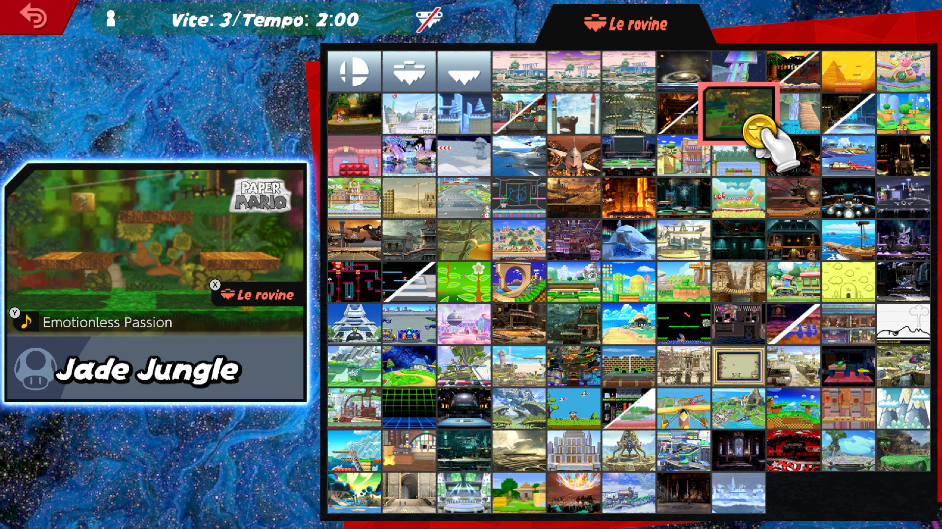 Mario Kart World Font Mod for Super Smash Bros. Ultimate | SSBU Mods