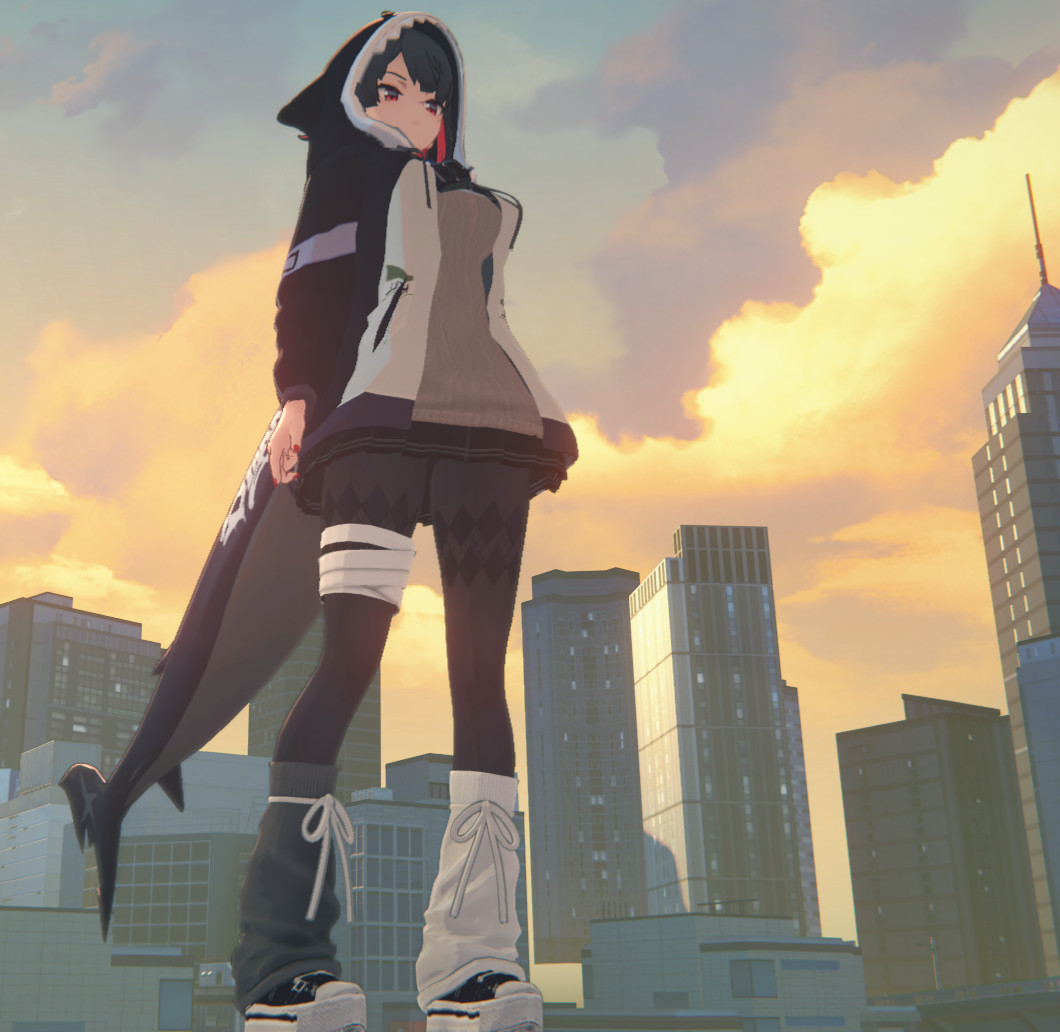 ⊱┊ ELLEN JOE shark hoodie mod TWEAK! Mod for Zenless Zone Zero | ZZZ Mods