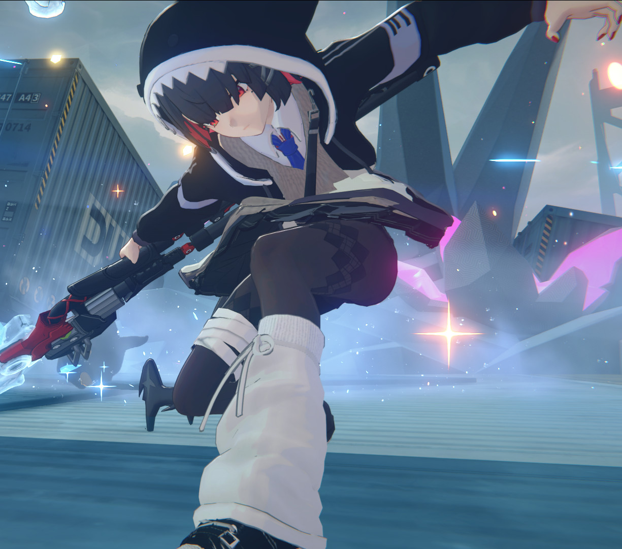 ⊱┊ ELLEN JOE shark hoodie mod TWEAK! Mod for Zenless Zone Zero | ZZZ Mods