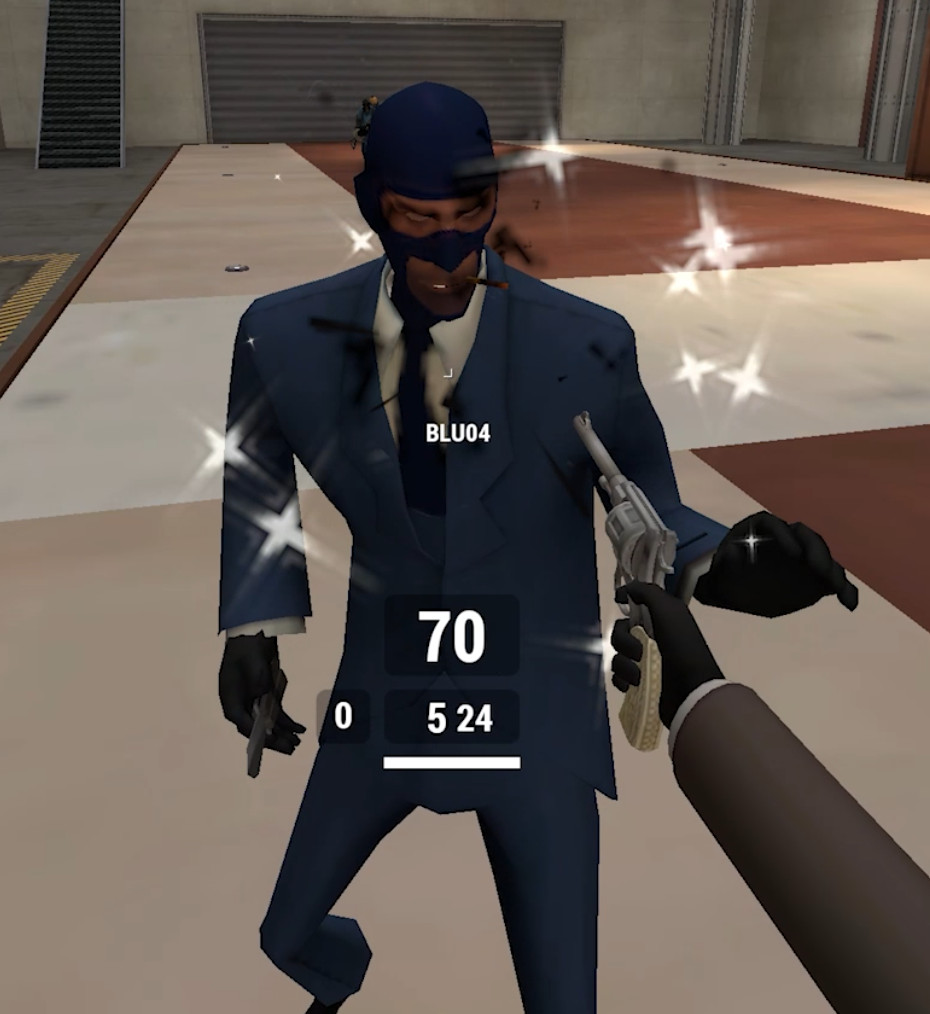 sparkle on player hit Mod for Team Fortress 2 | TF2 Mods