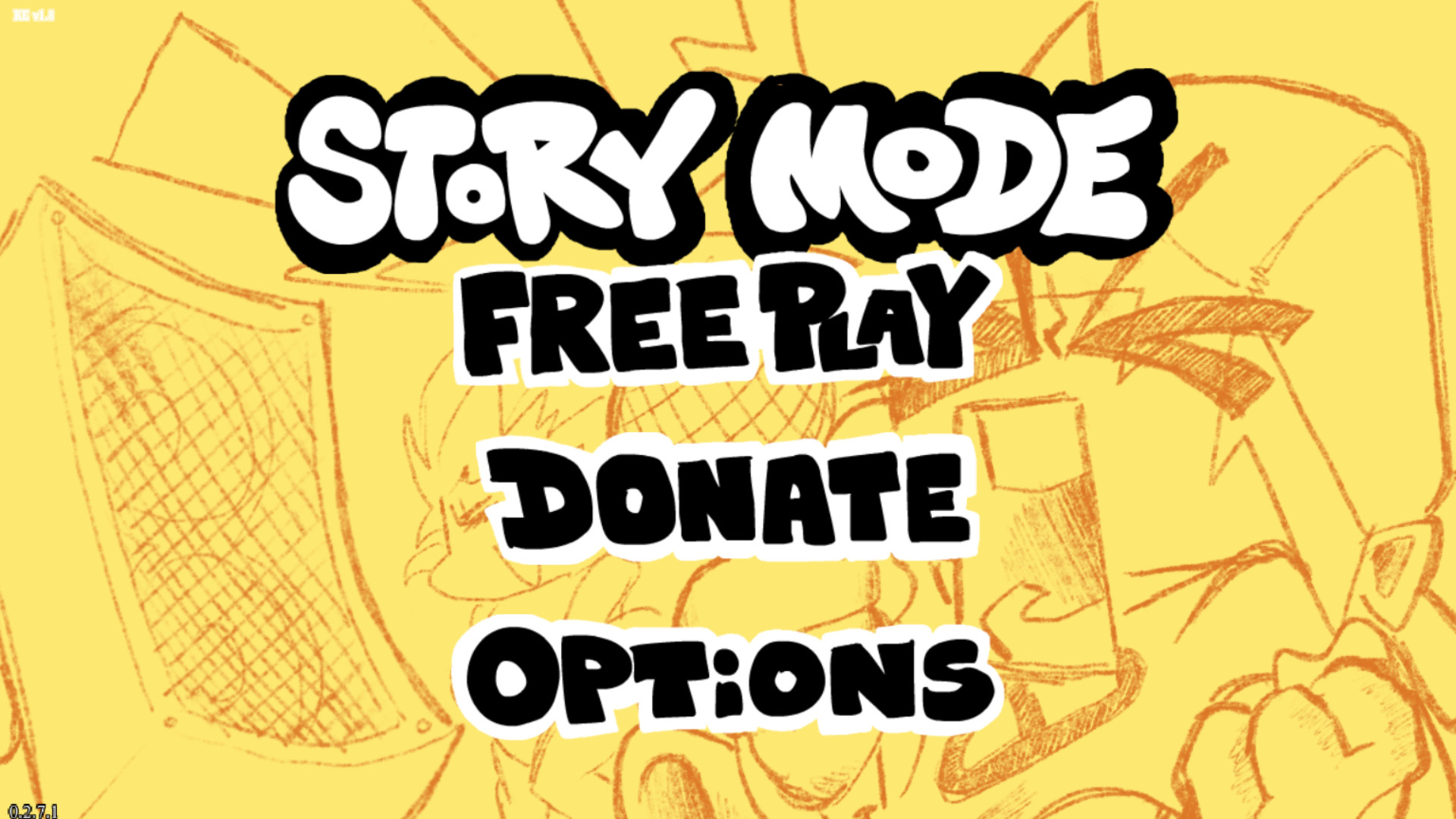 Big Engine Brawl In Kade Engine Mod for Friday Night Funkin' | FNF Mods