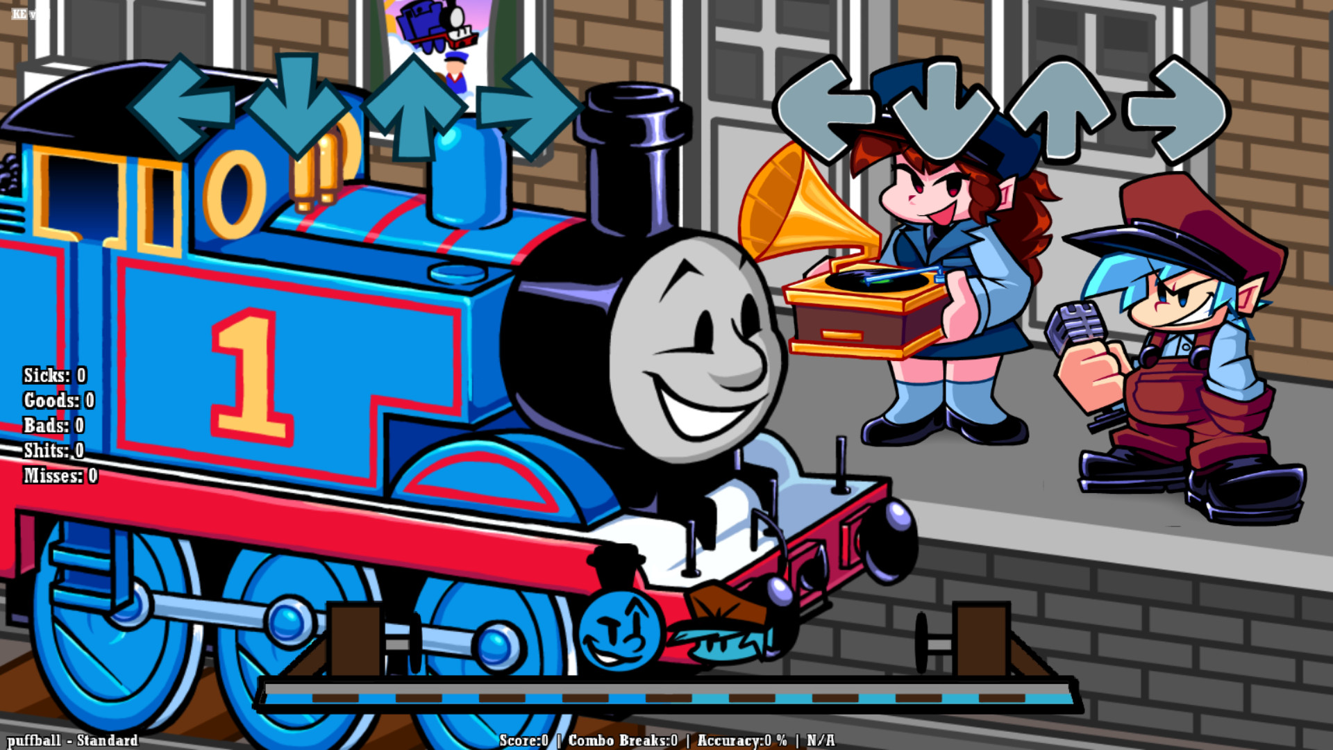 Big Engine Brawl In Kade Engine Mod for Friday Night Funkin' | FNF Mods