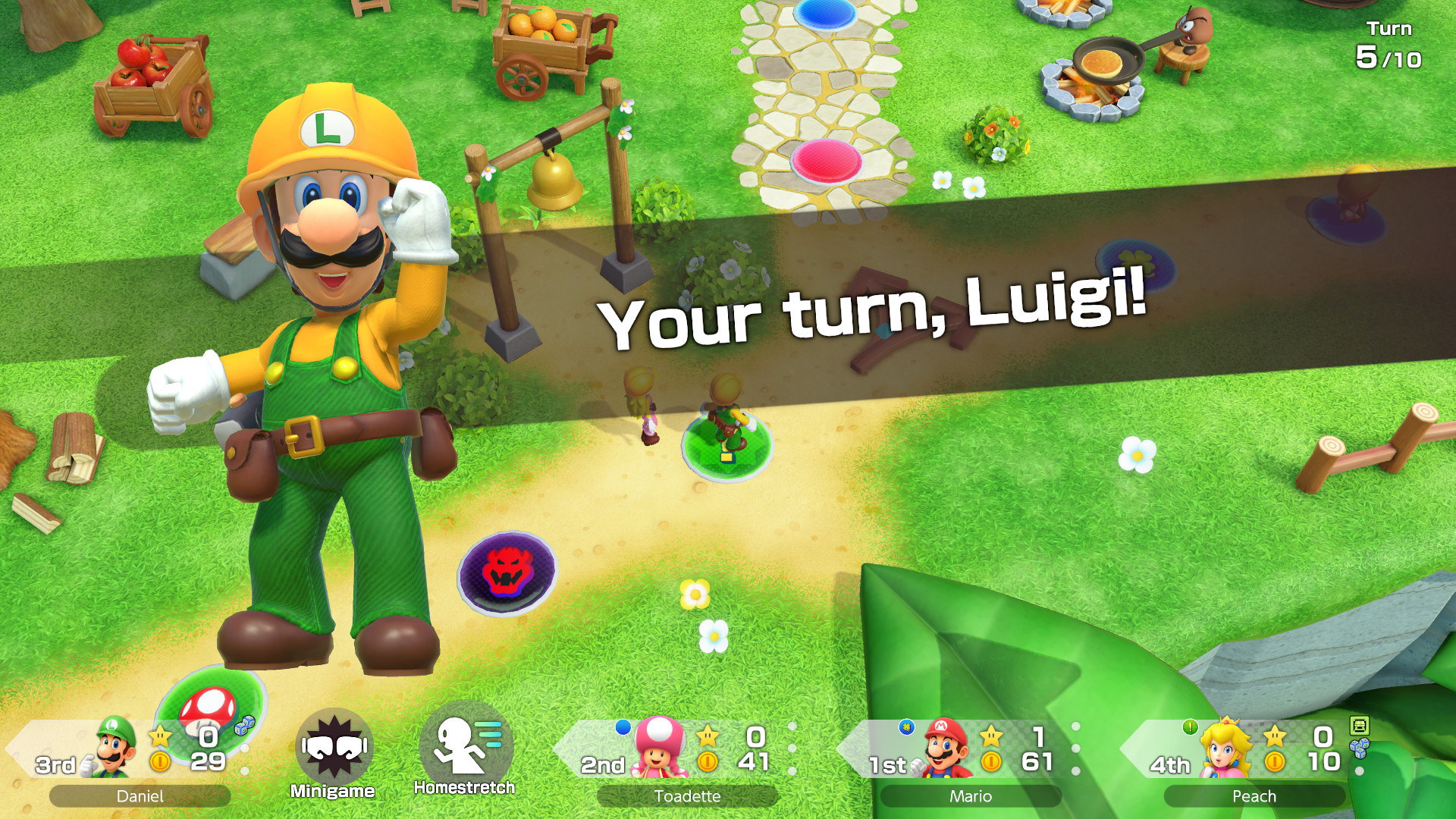 The Builder Crew Mod for Super Mario Party Jamboree | SMPJ Mods