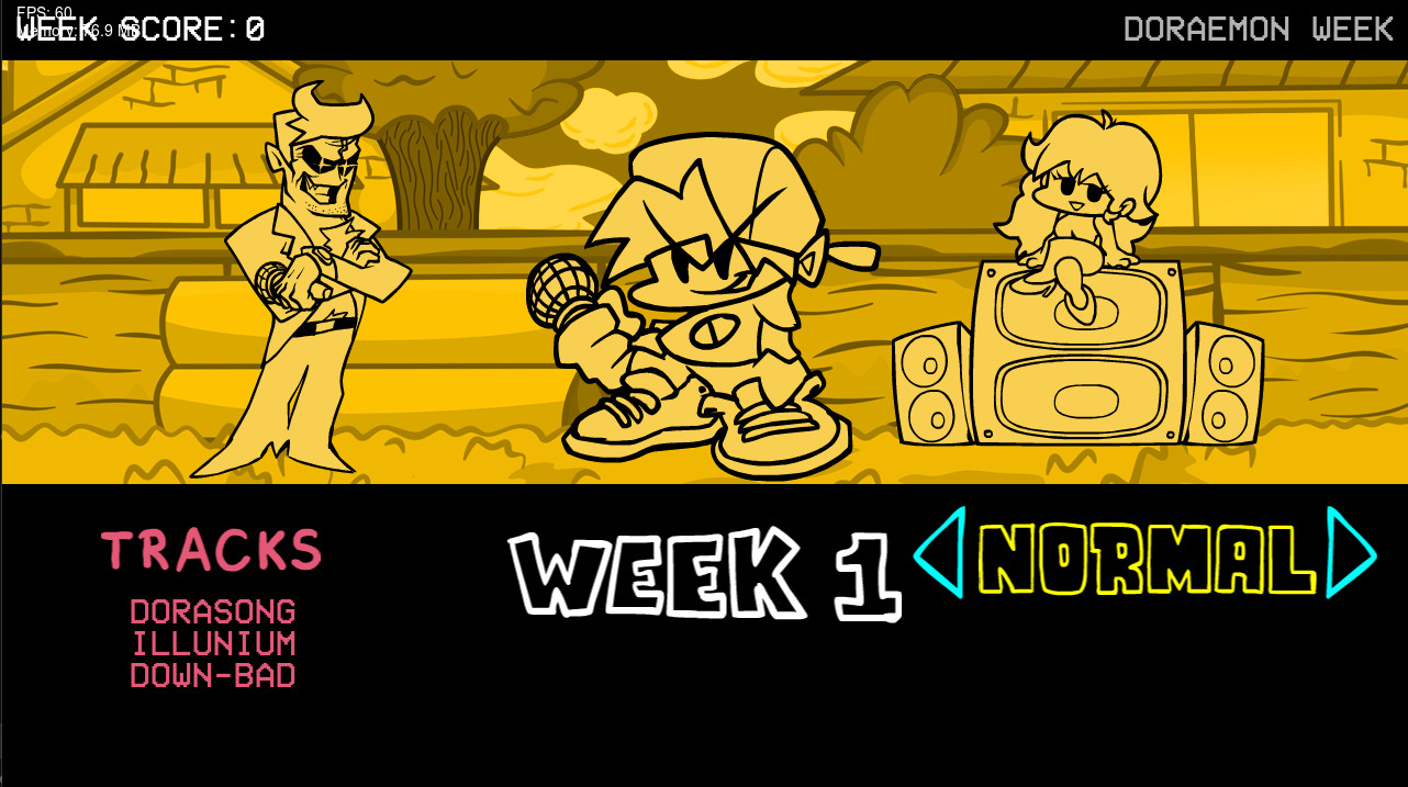 VS Doraemon, Marketing Chaos v3.0 Mod for Friday Night Funkin' | FNF Mods