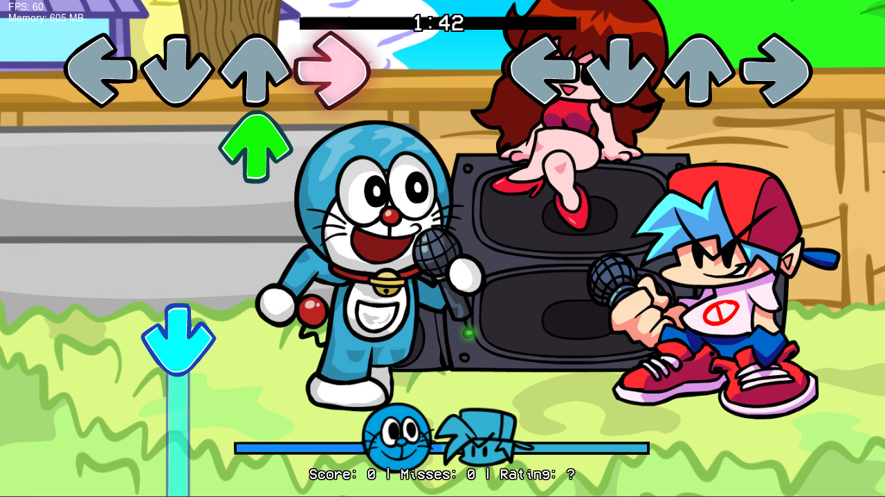 VS Doraemon, Marketing Chaos v3.0 Mod for Friday Night Funkin' | FNF Mods