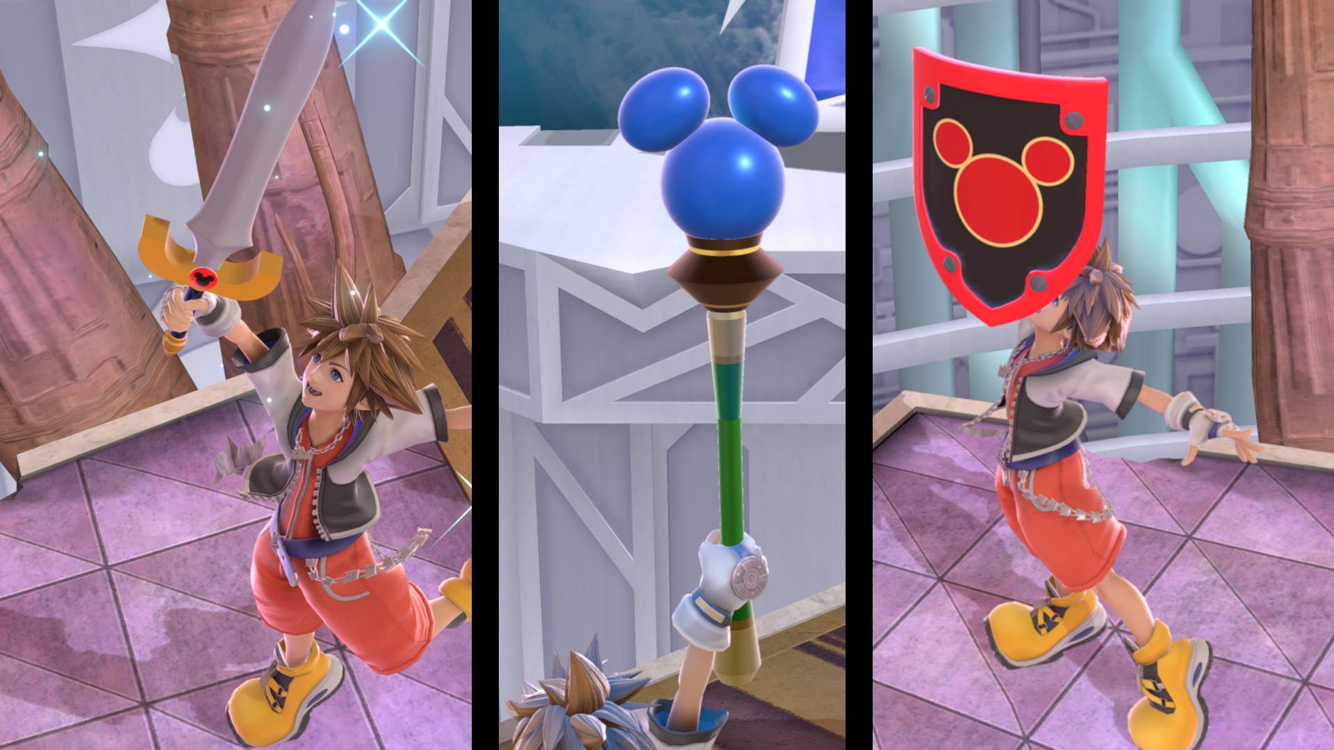 Kingdom Hearts Dream Weapons Pack! Mod for Super Smash Bros. Ultimate ...