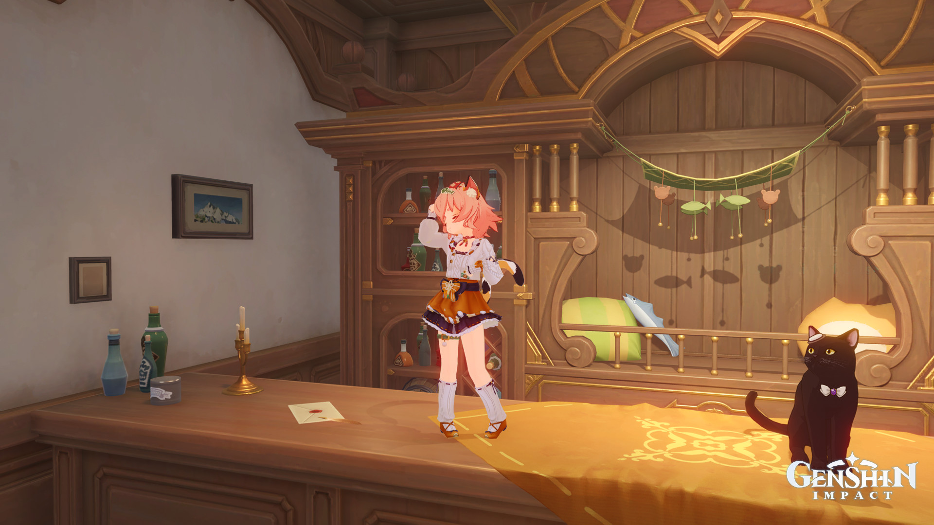 ⋆˚꩜ Cutest Cat Diona ⊹♡ Mod for Genshin Impact | GI Mods