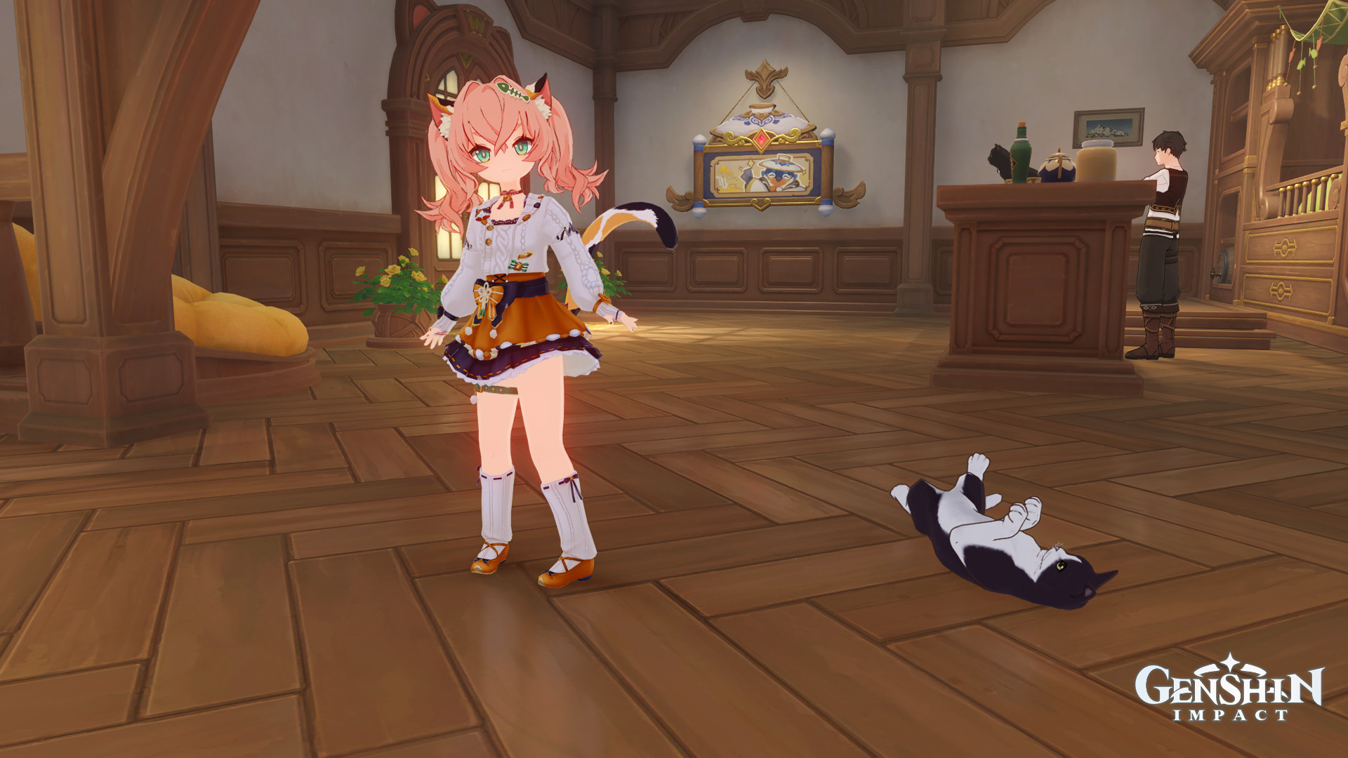 ⋆˚꩜ Cutest Cat Diona ⊹♡ Mod for Genshin Impact | GI Mods